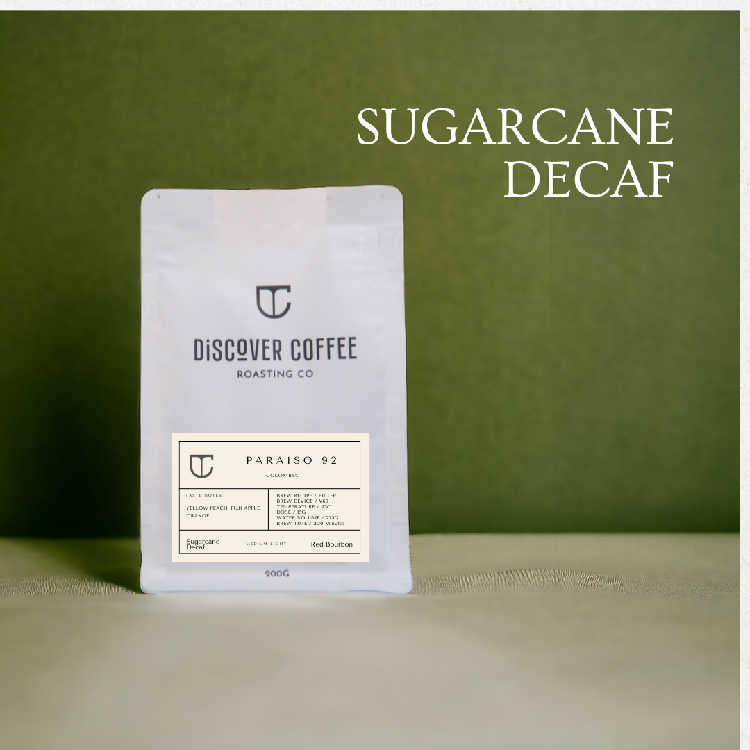 Colombia Paraiso 92 Red Bourbon | Sugarcane Decaf – Discover Coffee